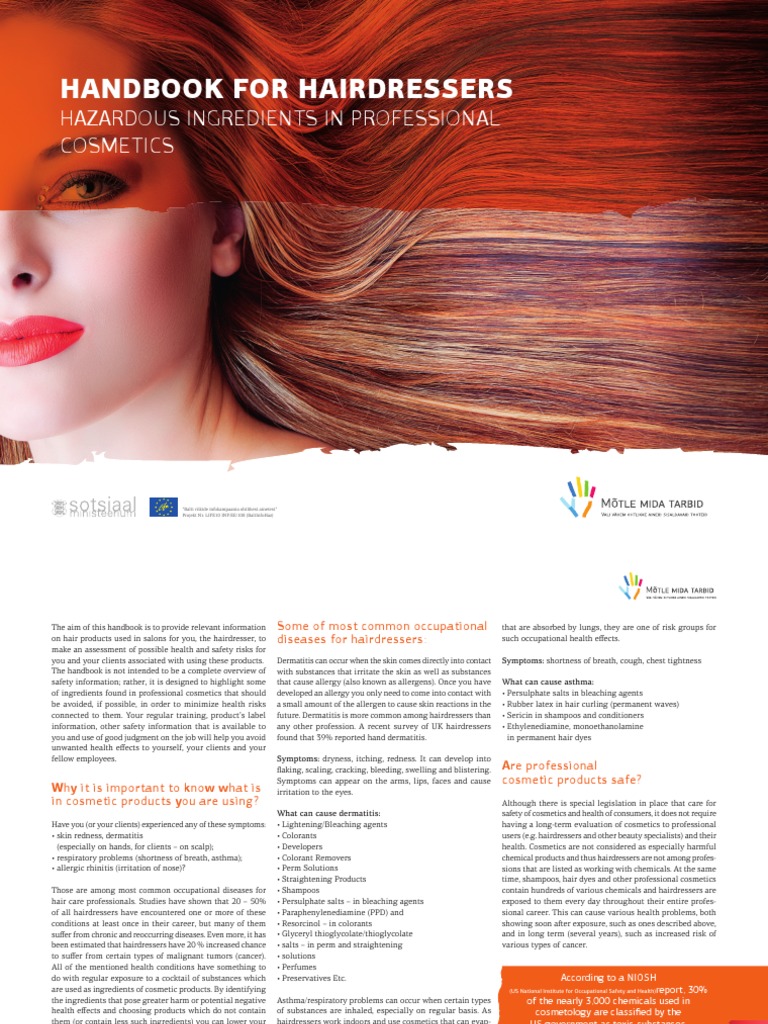 Hairdressershandbook ENG | Download Free PDF | Hairdresser | Surfactant