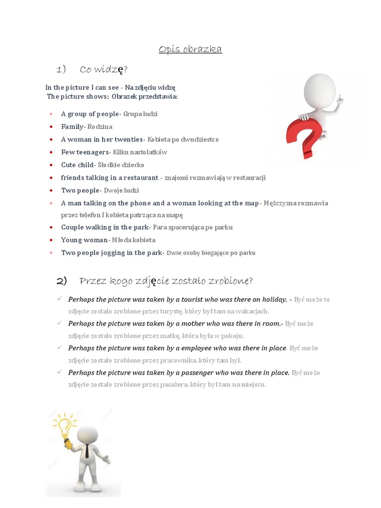 Opis Obrazka | PDF