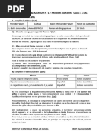 Production Écrite La Polygamie PDF | PDF | Polygamie | SIDA