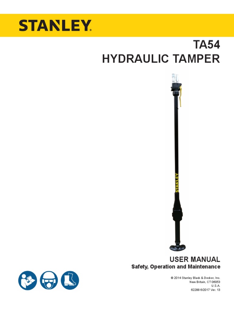 TA54 User Manual 6-2017 V13 | PDF | Valve | Safety