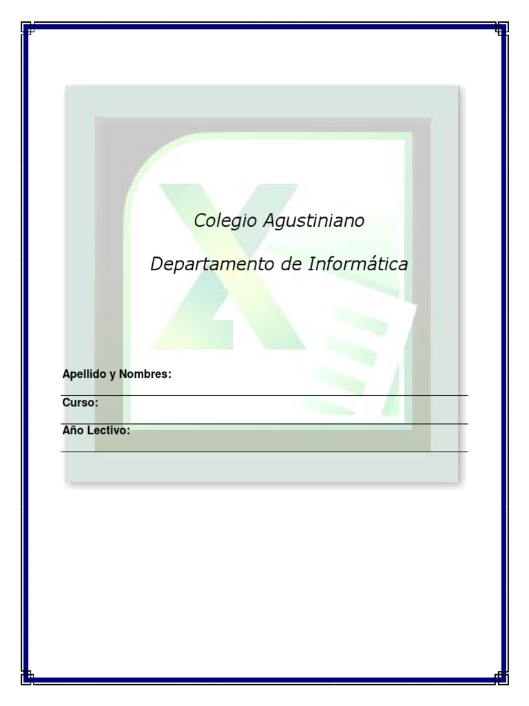 Cuadernillode Excel 6to Primaria | PDF | Hoja de cálculo | Microsoft Excel
