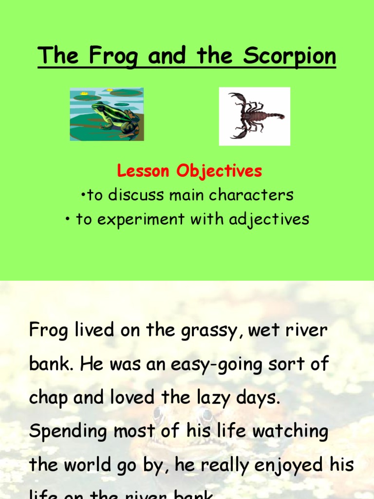 Frog and The Scorpion | PDF