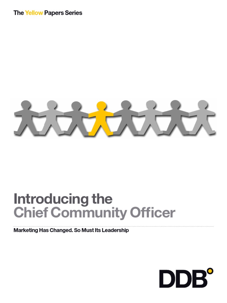 Marketing's New Era: Chief Community Officer | PDF | Social Science