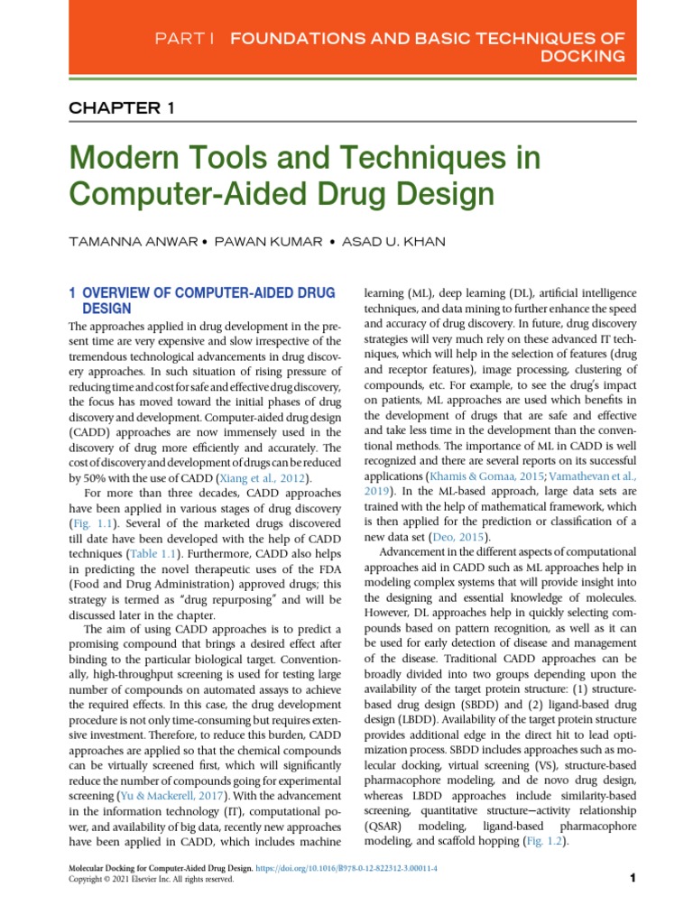 Chapter 1 - Modern Tools and Techniques in - 2021 - Molecular Docking ...