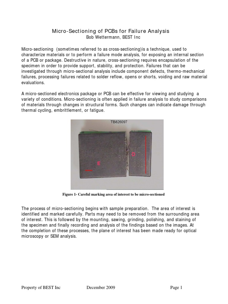 ARTIGO - PCB Cross Section White Paper | PDF | Printed Circuit Board ...