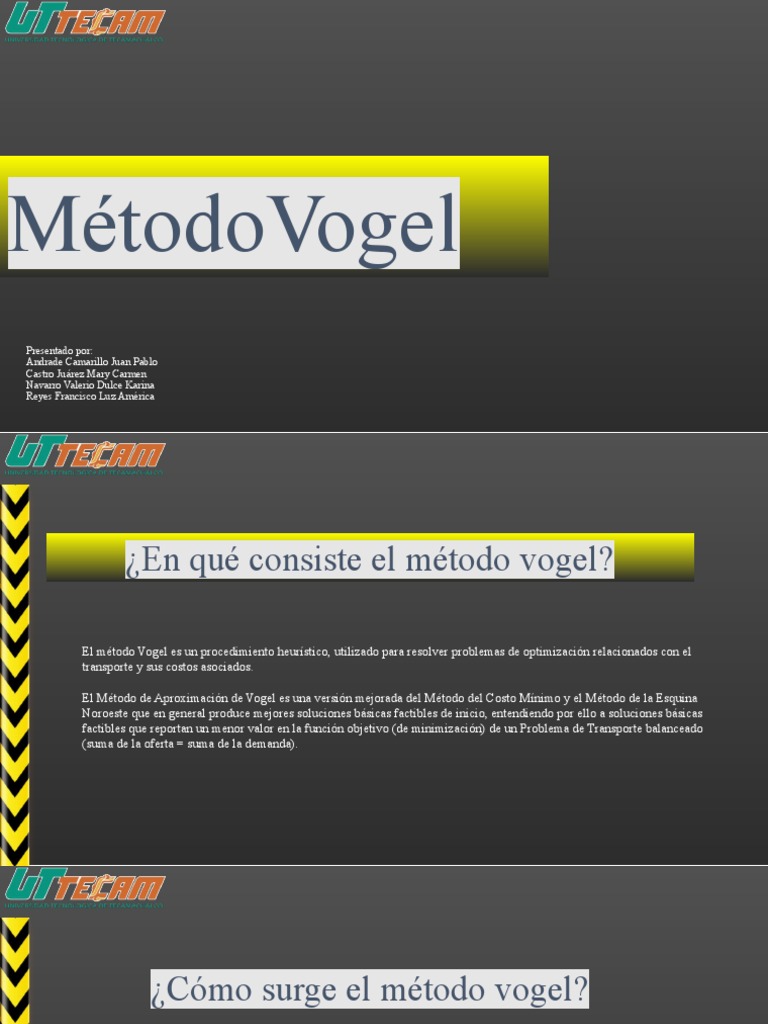 Método Vogel | PDF | Optimización Matemática | Algoritmos