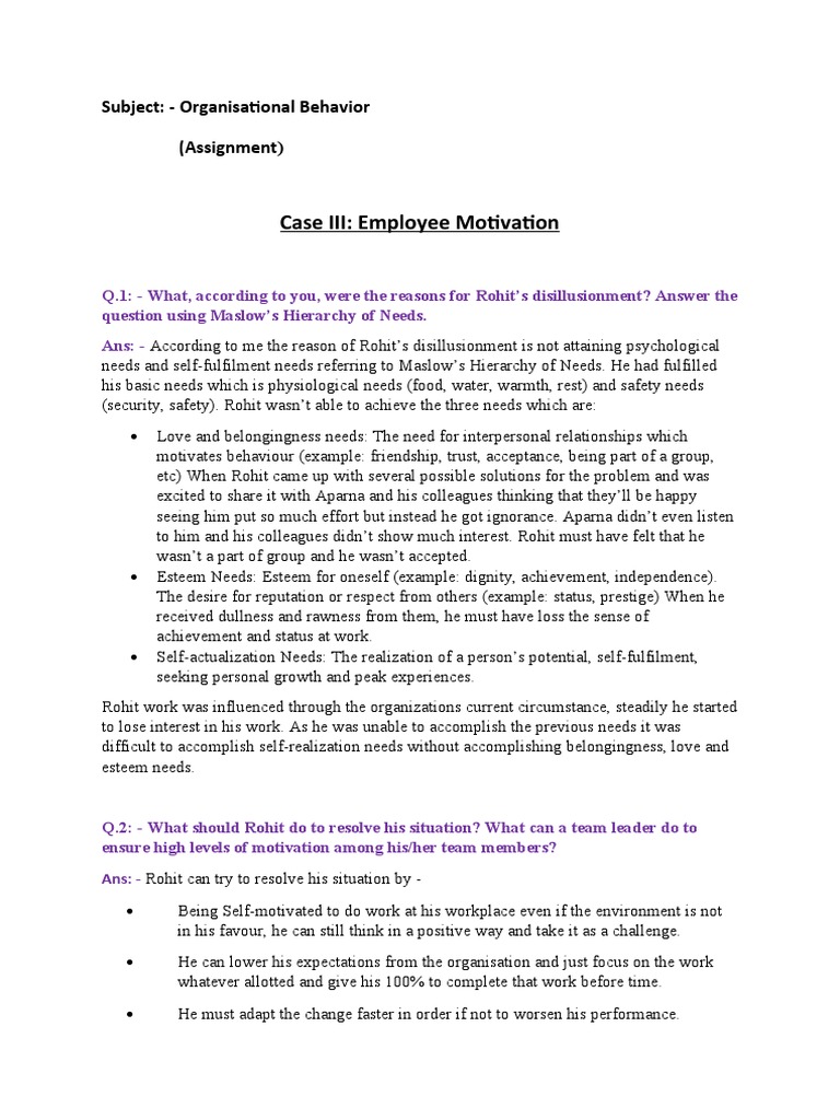 Case-3 Amit Verma | PDF | Cognition | Emotions