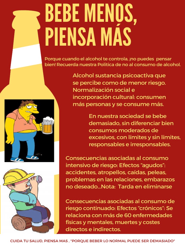 CAMPAÑA de Concientización Sobre El Alcohol | PDF