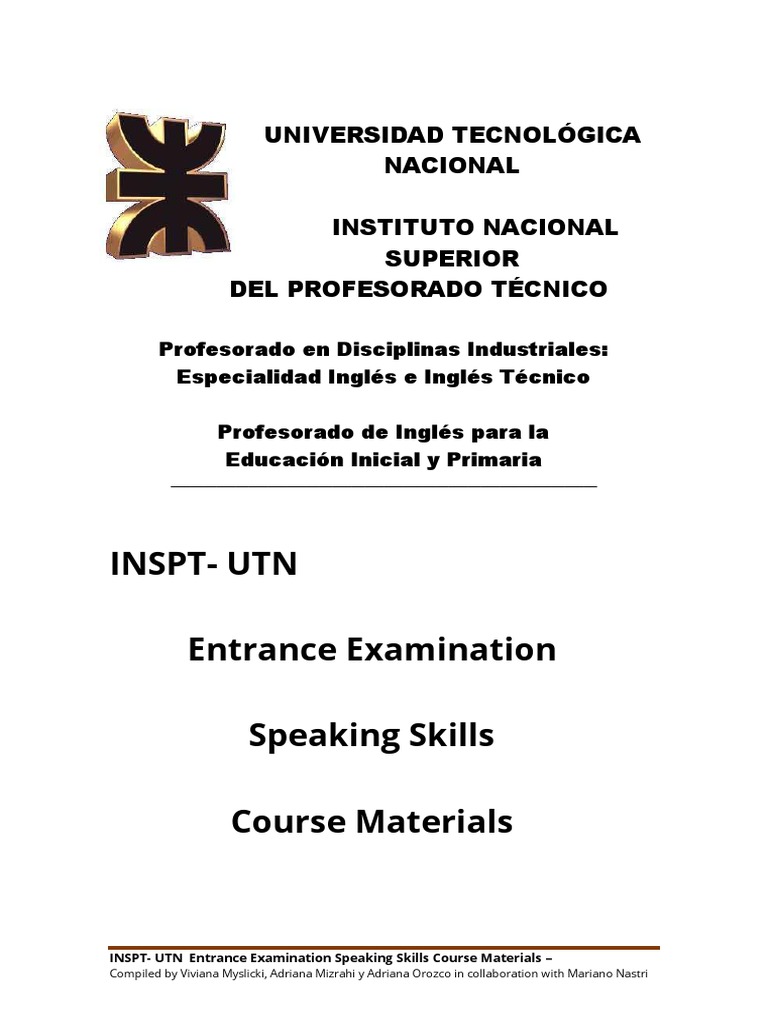 Speaking Booklet 2023 | PDF | Restaurants