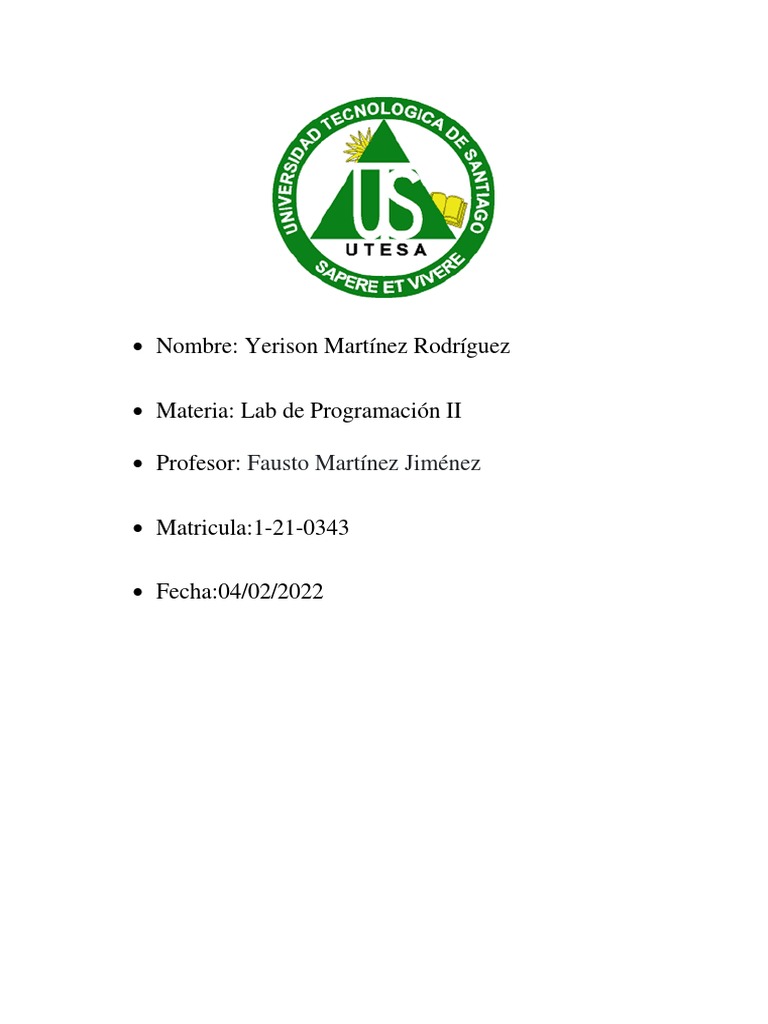Tarea de Lab Progra 2 | PDF | Celsius | Java (lenguaje de programación)