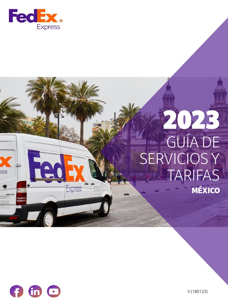 Fedex Rates All Es MX 2023 | PDF | México | Fed Ex