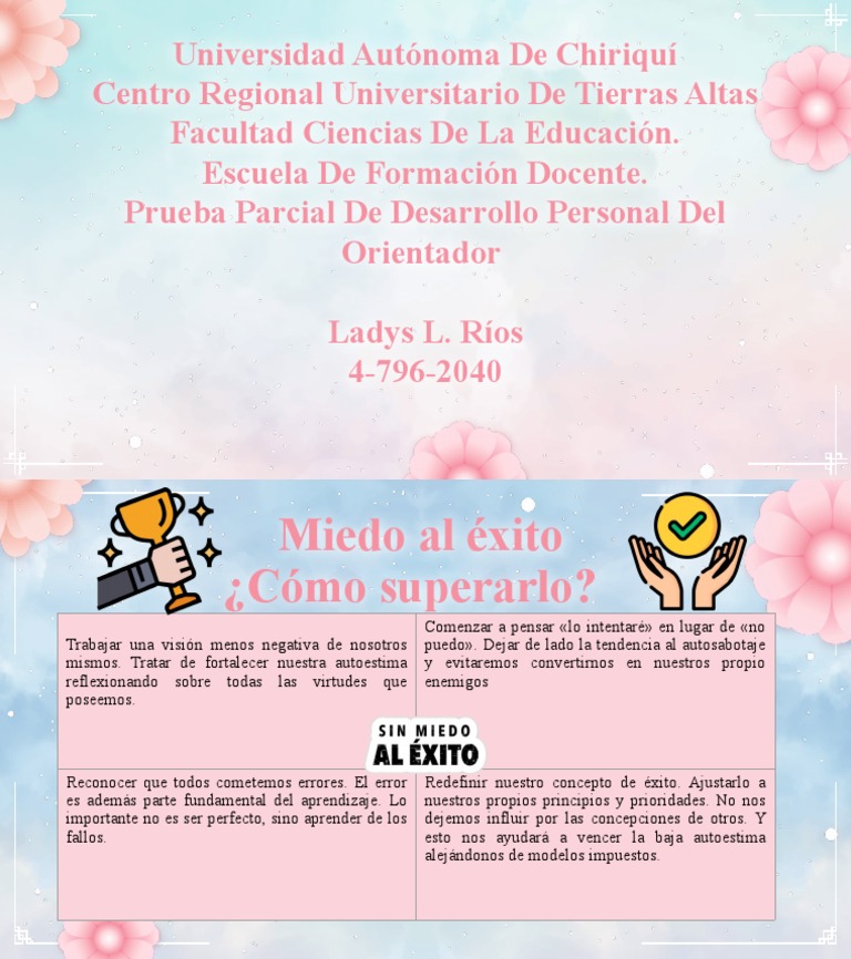 Miedo Al Éxito | PDF | Autosuperación | Estilo de vida