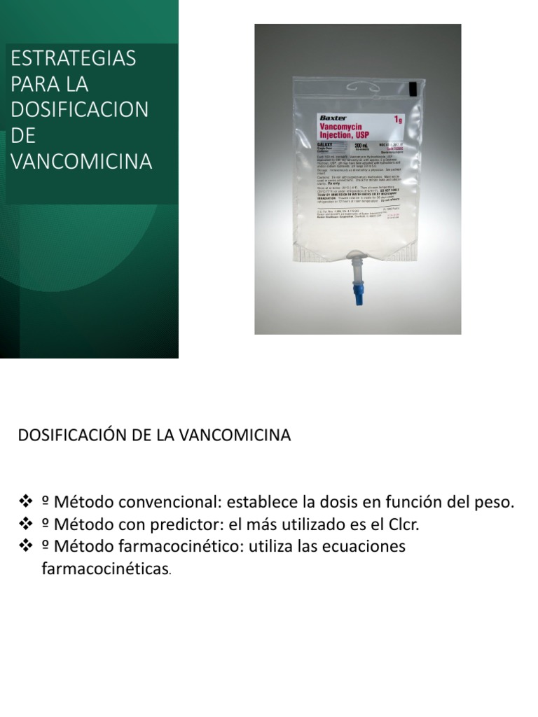 Estrategias de Dosificación de Vancomicina | PDF | Farmacocinética | Optimización Matemática