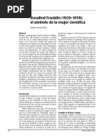 Actividad Lectura Rosalind Franklin 7-8-9 | PDF | Adn