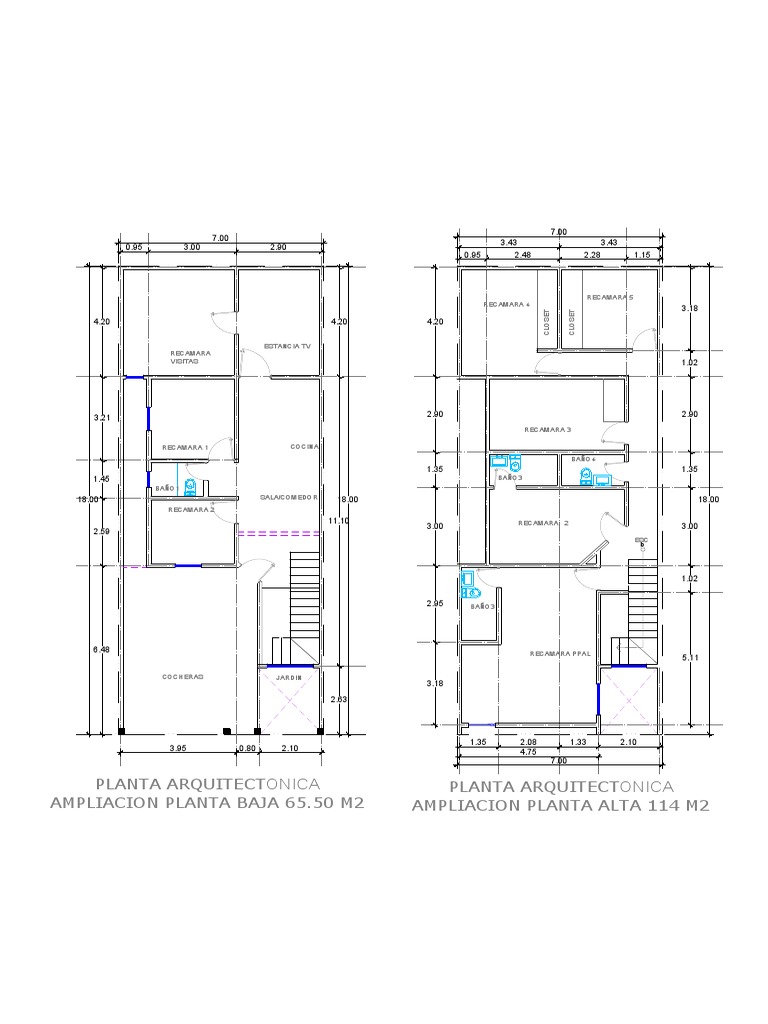 Plano Arquitectonico | PDF