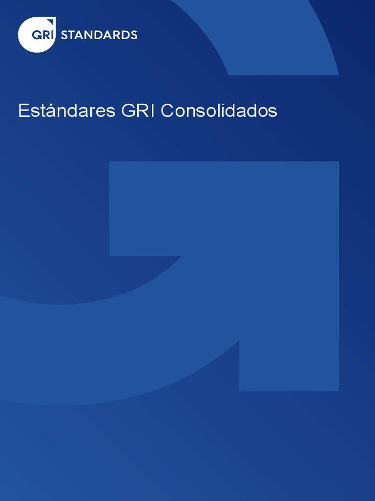 Consolidated Set of GRI Standards - Spanish | PDF | Sustentabilidad ...