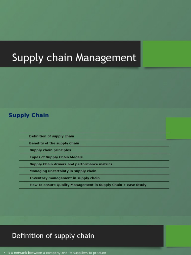 Supply Chain-2 | PDF | Supply Chain | Inventory Supply Chain-2 | PDF | Supply Chain | Inventory