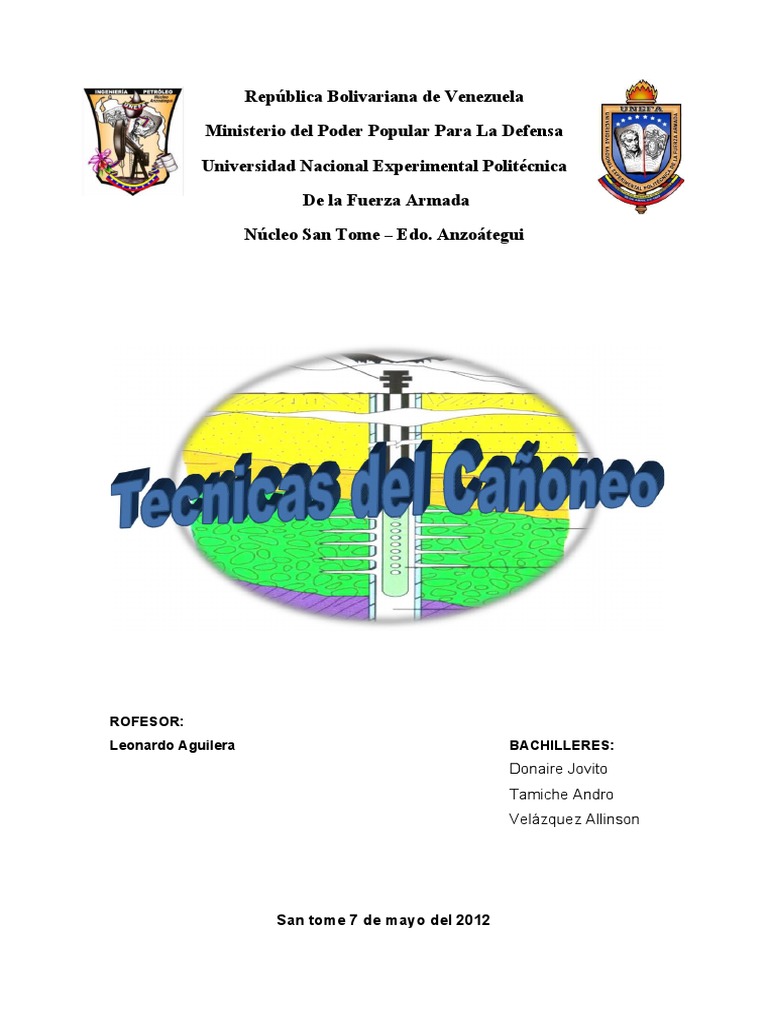Tecnicas de Canoneo de Pozos Exposicion | PDF