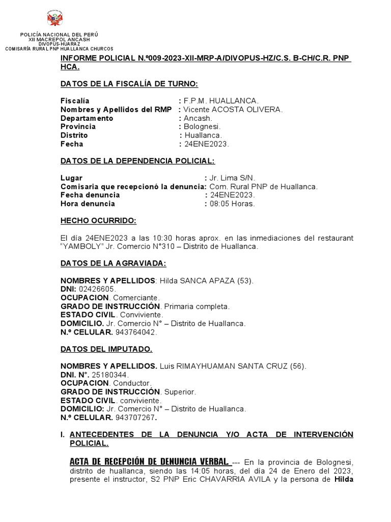 Informe Violencia Psicologica 2021 | PDF | Justicia | Crimen y violencia