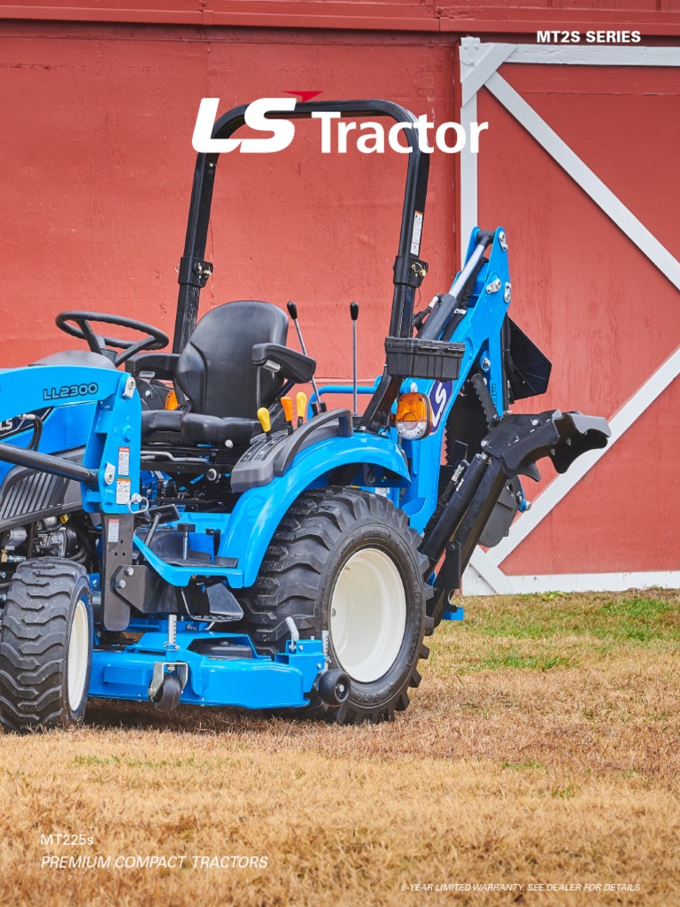 LS Tractor Brochure MT2S | PDF | Tractor | Loader (Equipment)