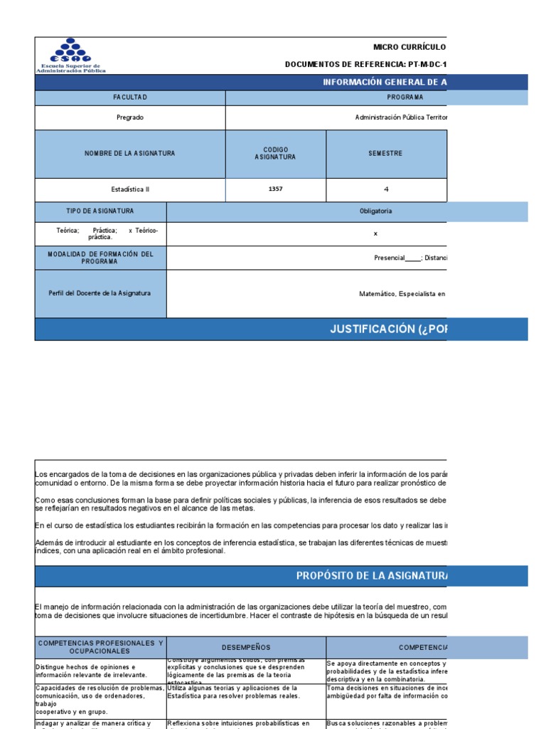 4 Estadística II (Edwin Murillo 2023 I) | PDF | Estadísticas | Teoría