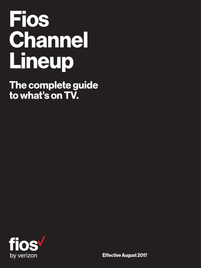 Fios TV Channel Lineup May 2017 | PDF | Mass Media | Entertainment ...