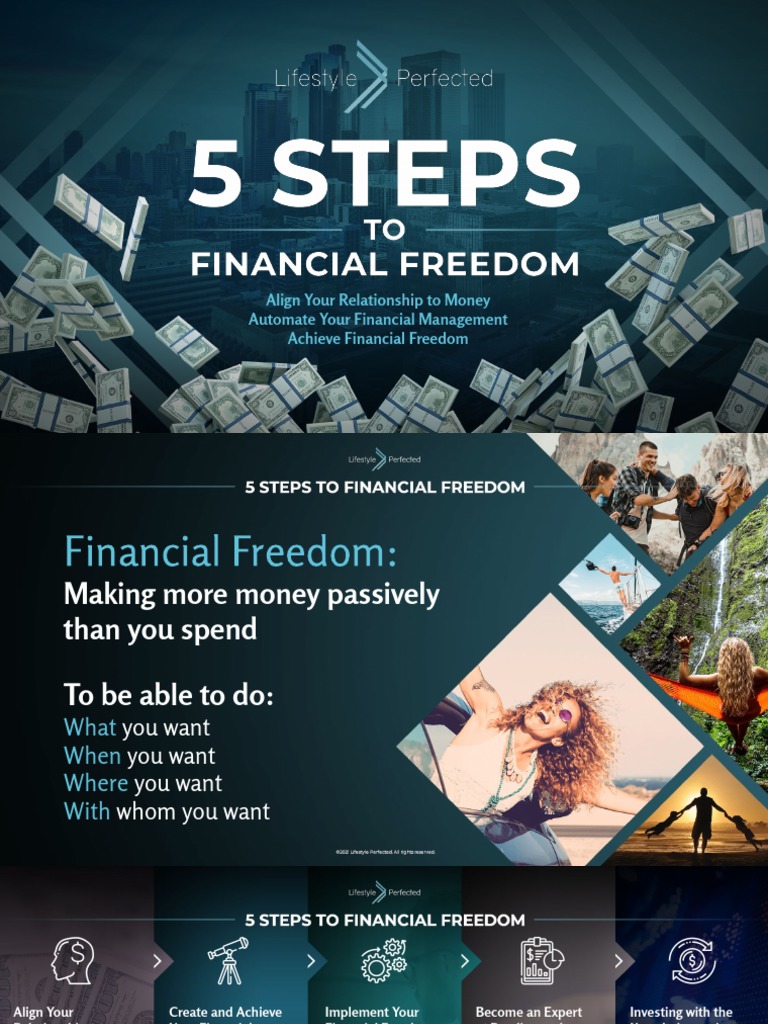 Steps To Financial Freedom | PDF | Cognition | Business