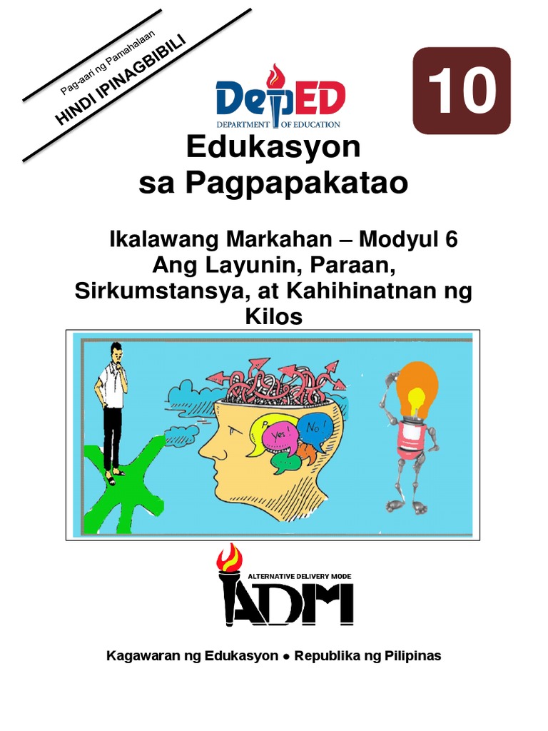 Esp10 q2 Mod6 v4 Mgalayuninparaansirkumstansyaatkahihinatnanngkilos | PDF