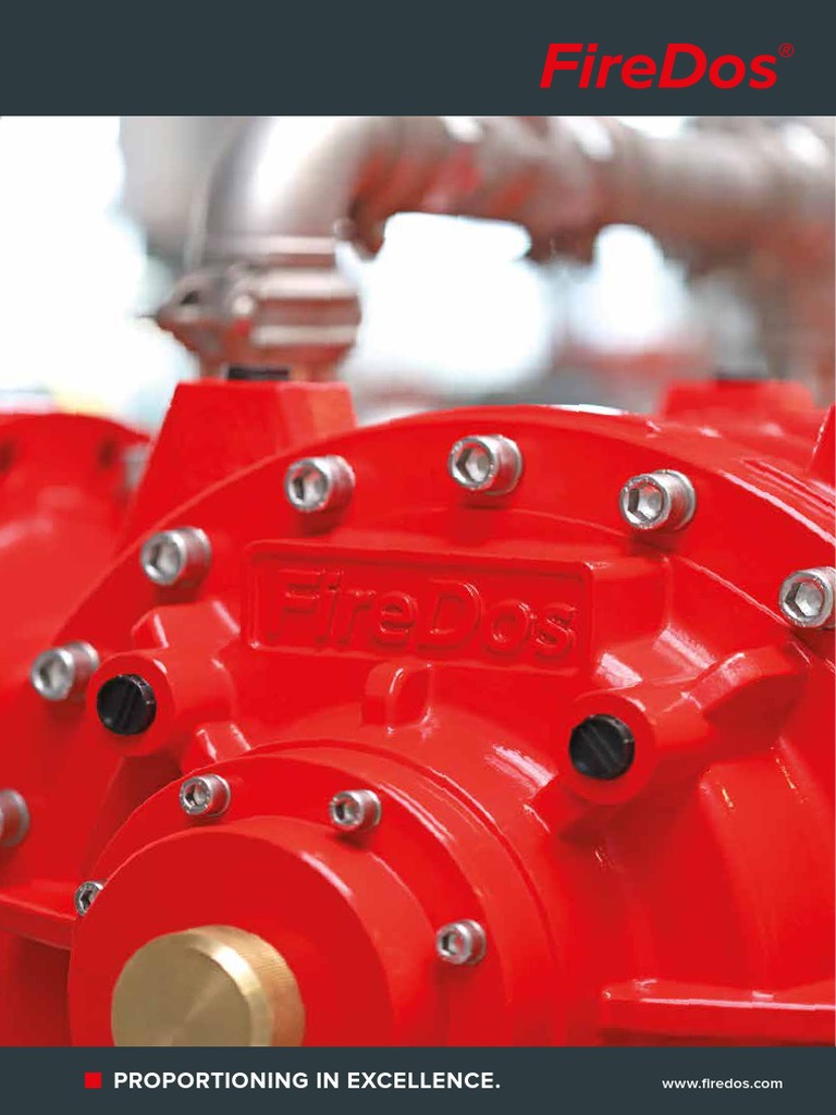 FireDos: Efficient Fire Proportioners & Monitors | PDF | Firefighting