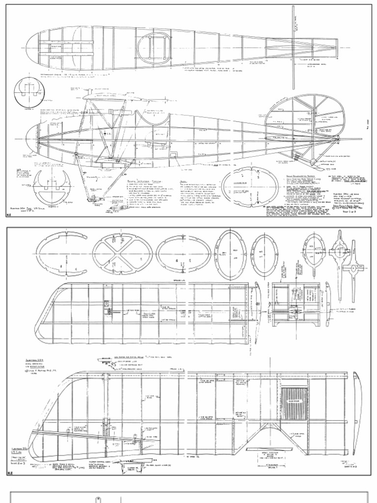 Albatros D5A Plan | PDF