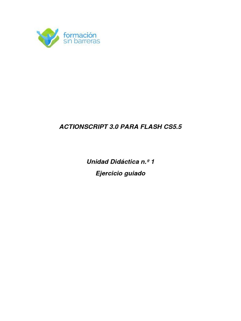 ActionScript 3.0 en Flash CS5.5 | PDF | Métodos y materiales de enseñanza | Arte