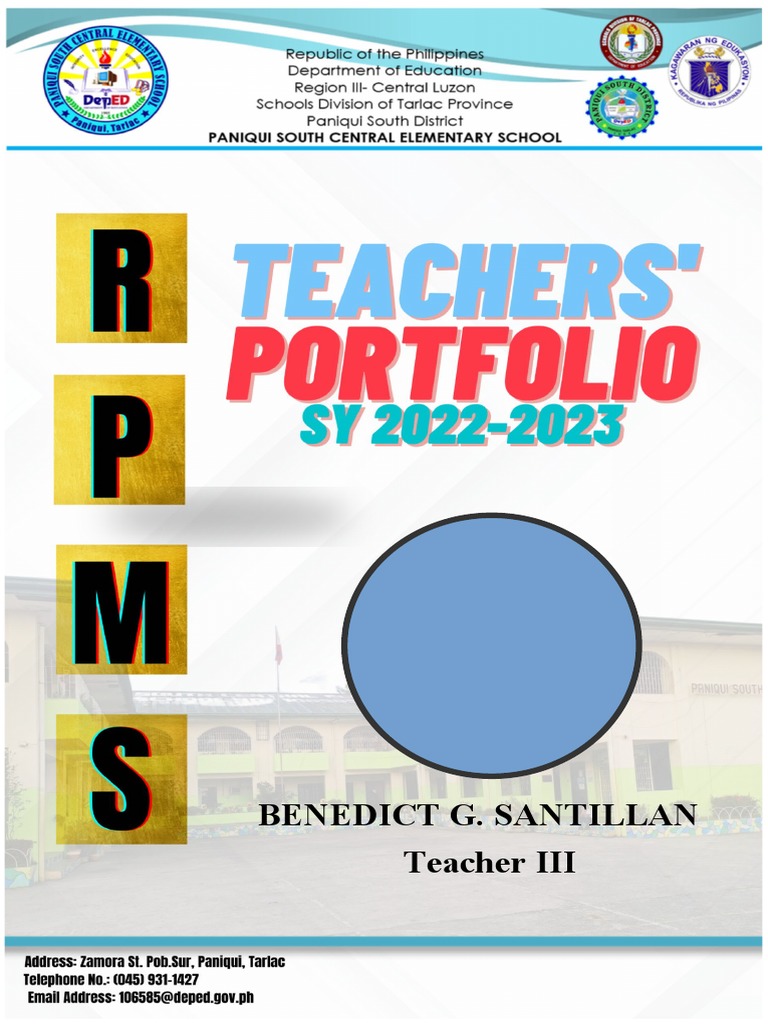 Grade 6 RPMS Cover Page | PDF
