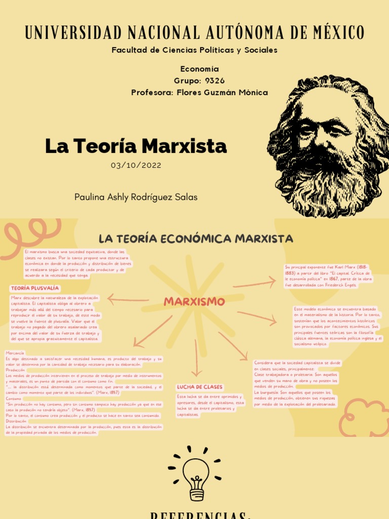 Teoría Económica Marxista y Plusvalía | PDF | marxismo | Karl Marx