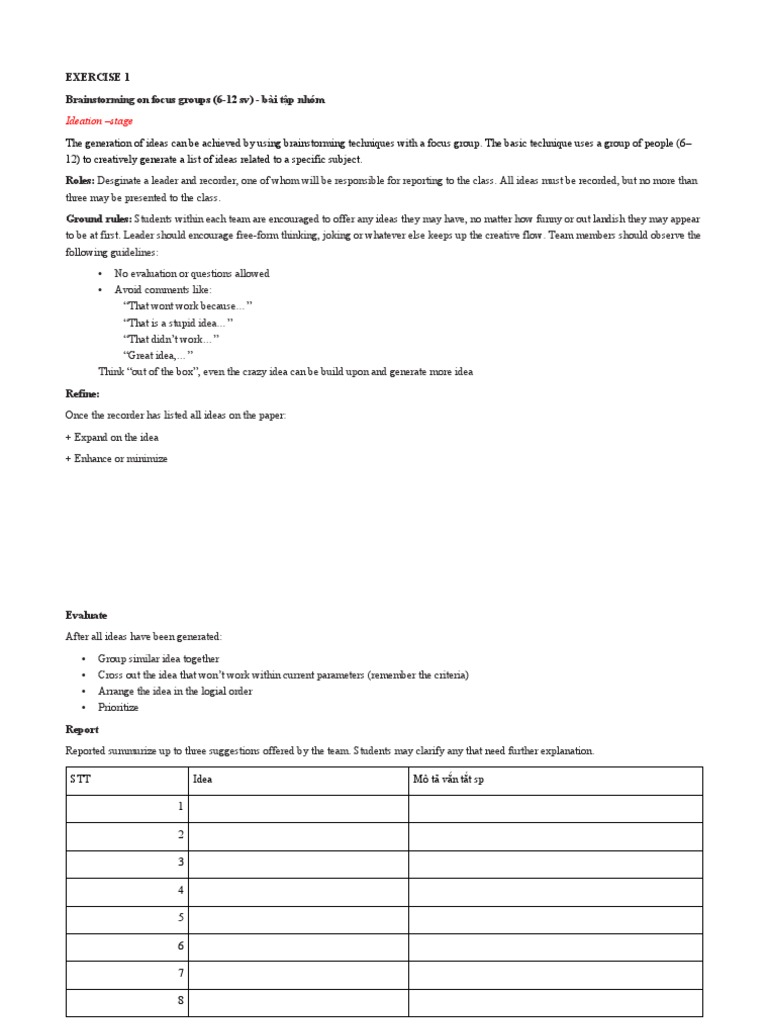 Survey Question Examples For New Food Products | PDF | Product (Business) | Brainstorming