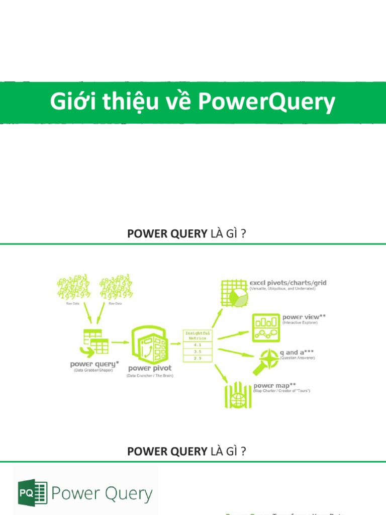 Gioi Thieu Ve POWER QUERY | PDF