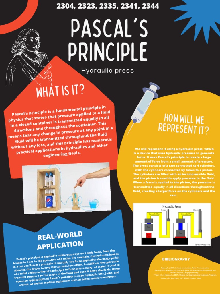 Pascals Principle | PDF | Chemical Engineering | Civil Engineering
