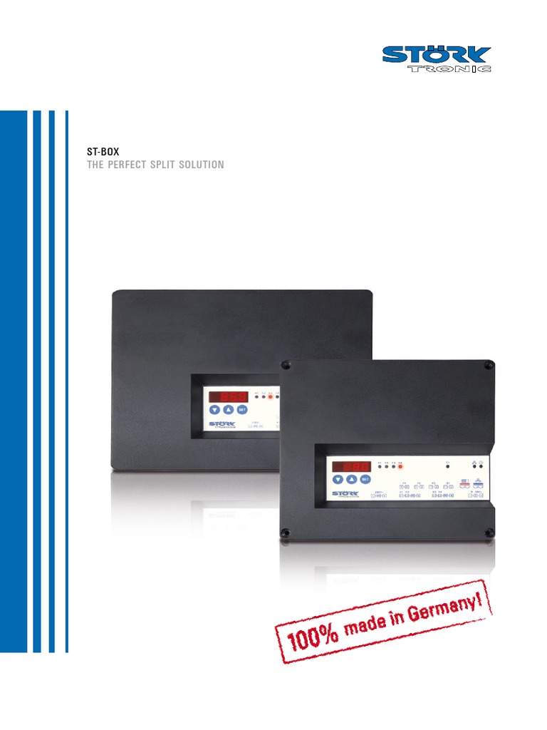 Stoerk Tronic St Box Gb Pdf Electrical Connector Mains Electricity