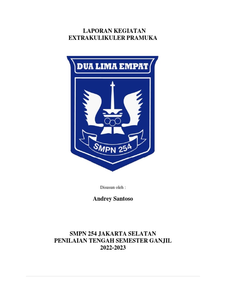 LPJ Keg Pramuka PTS Ganjil 2022 Fix 2 | PDF