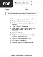 Alliteration Worksheets for Grades 3-6 | PDF