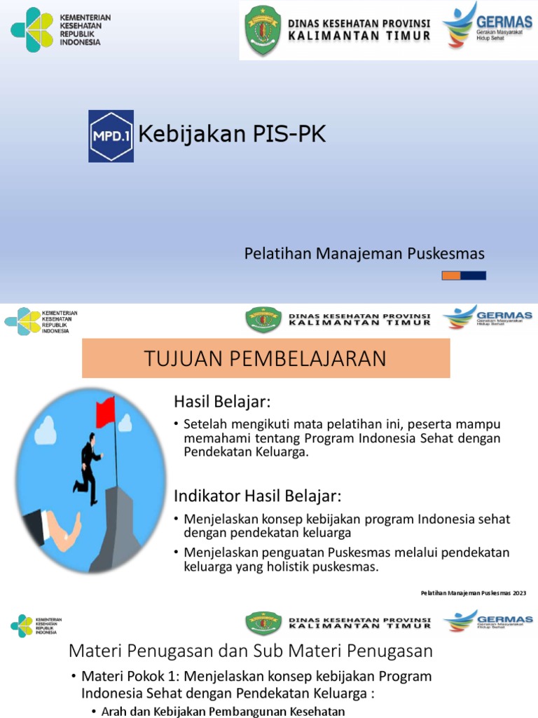 MPD 1 Kebijakan PIS-PK | PDF