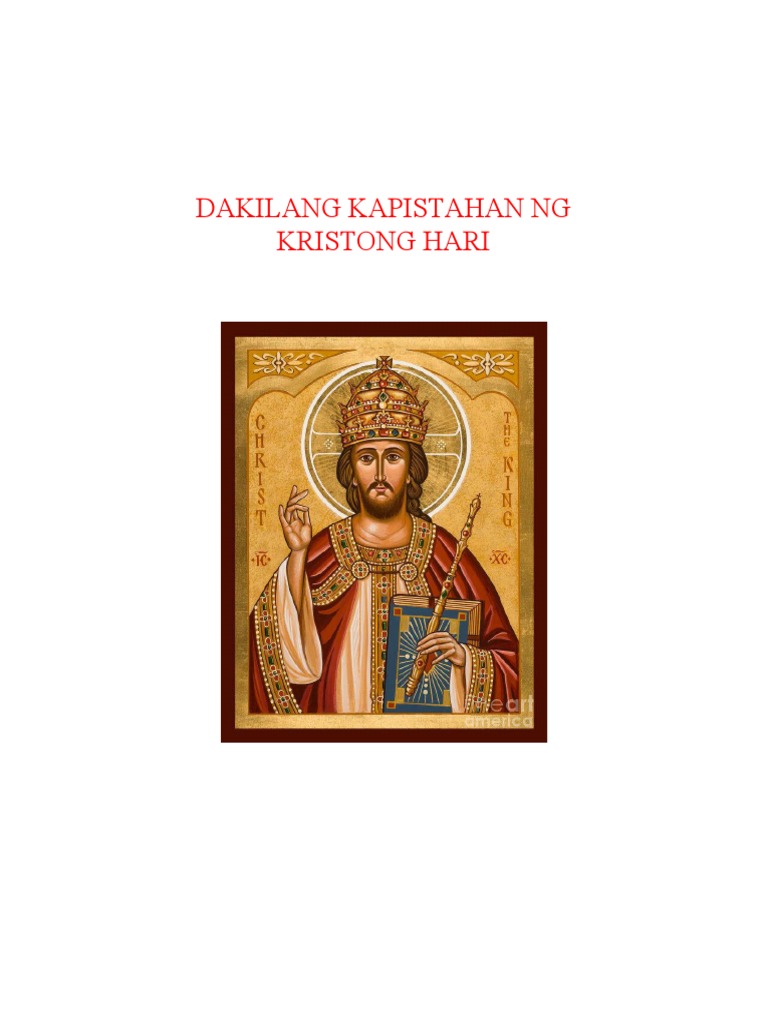 Dakilang Kapistahan NG Kristong Hari (C) | PDF