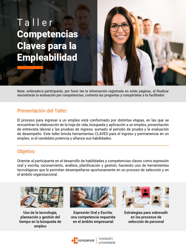 Guía Modulo 1 Claves para La Empleabilidad | PDF | Planificación
