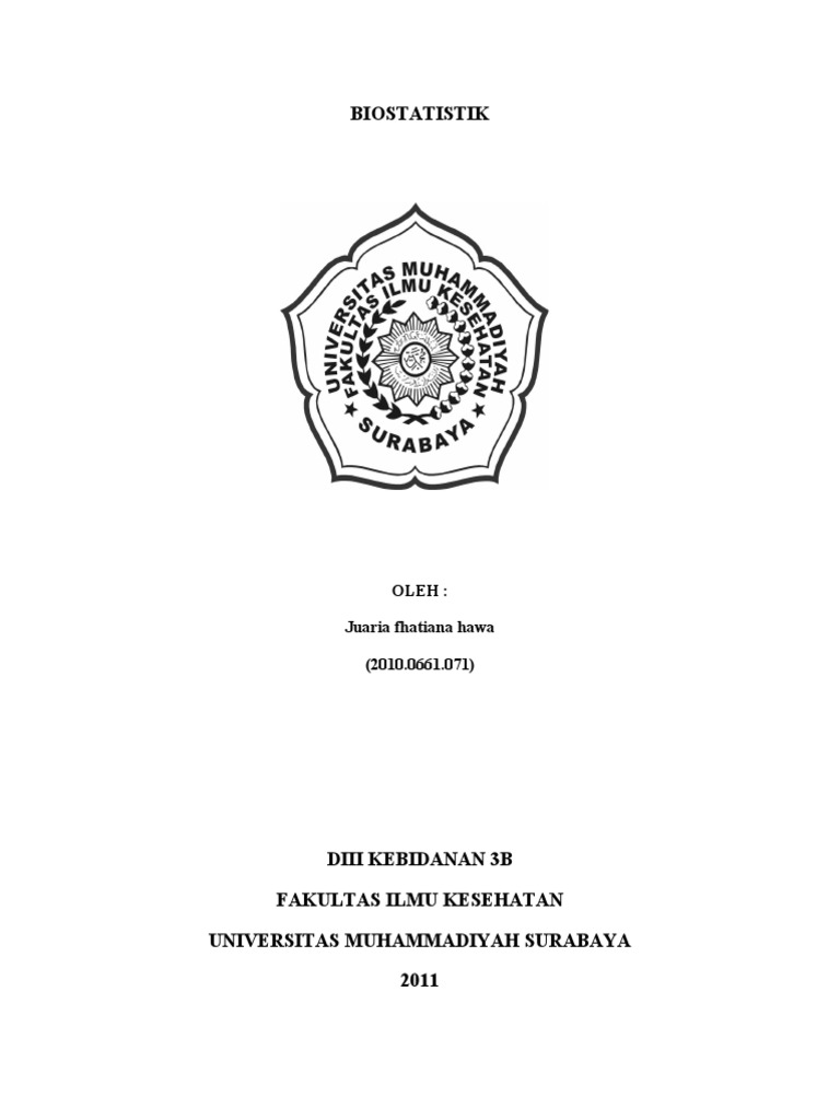 Tugas Biostatistik | PDF