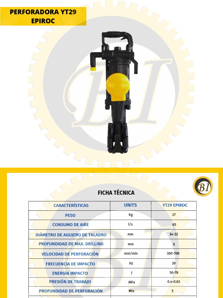 Perforadora Yt29 PDF | PDF