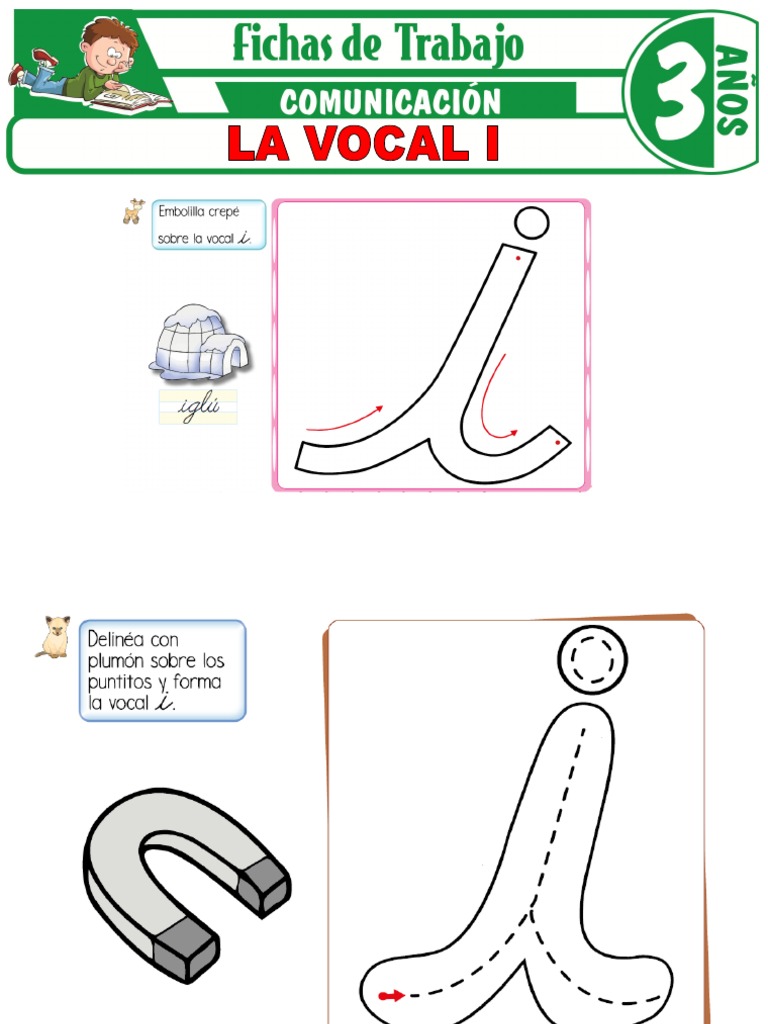 La Vocal I | PDF | Artes del Lenguaje y Comunicación