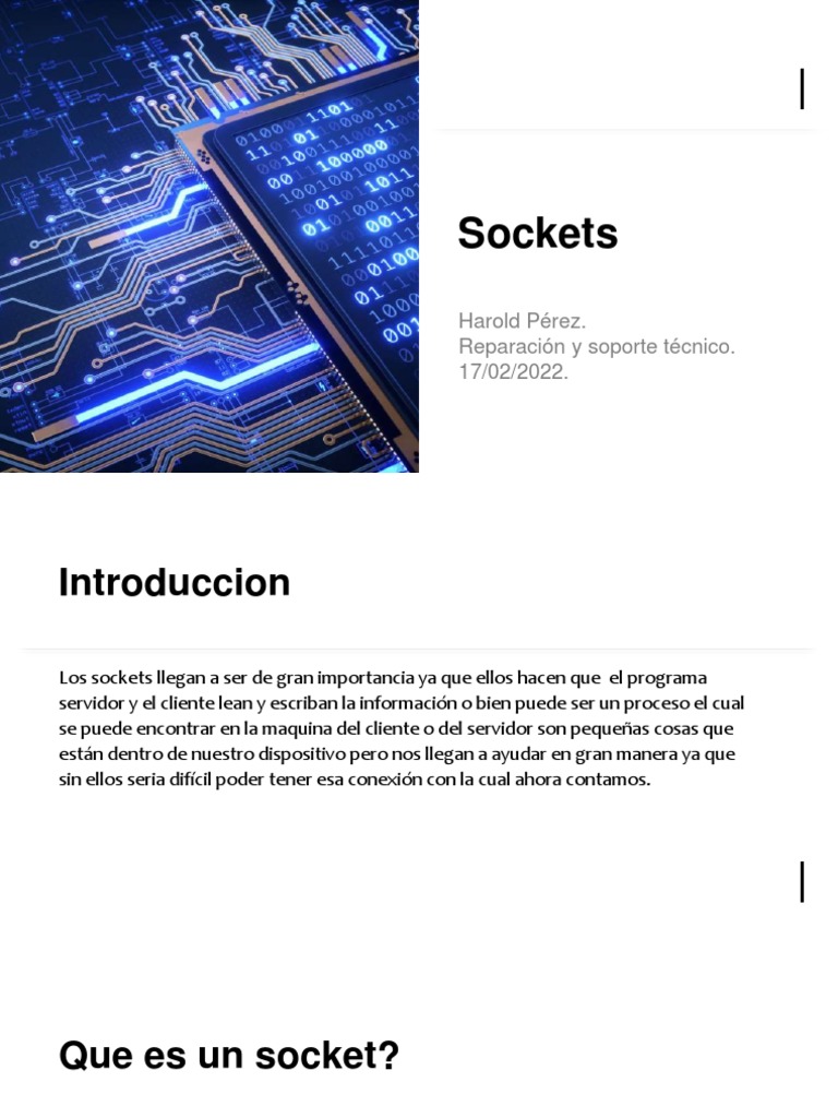 Sockets | PDF | Microprocesador | Intel