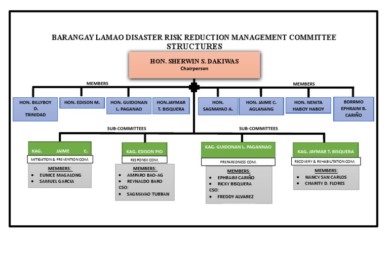BDRRMC Structural Layout | PDF
