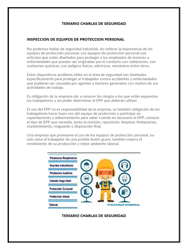 La importancia de la inspección regular de equipos de protección ...