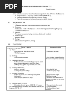 DETAILED LESSON PLAN in Measures of Central Tendency FINAL | PDF | Mean ...