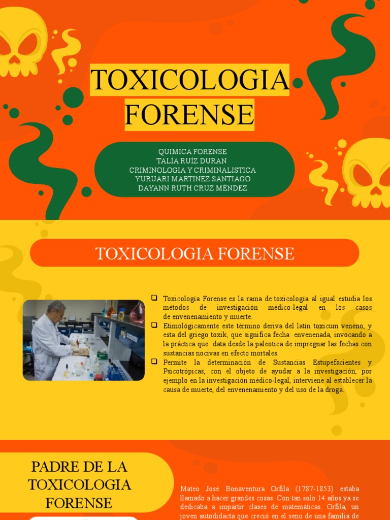 Toxicologia Forense | PDF | Toxicología | Veneno